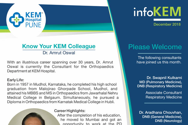 Know Your KEM Colleague « KEM Hospital | Pune
